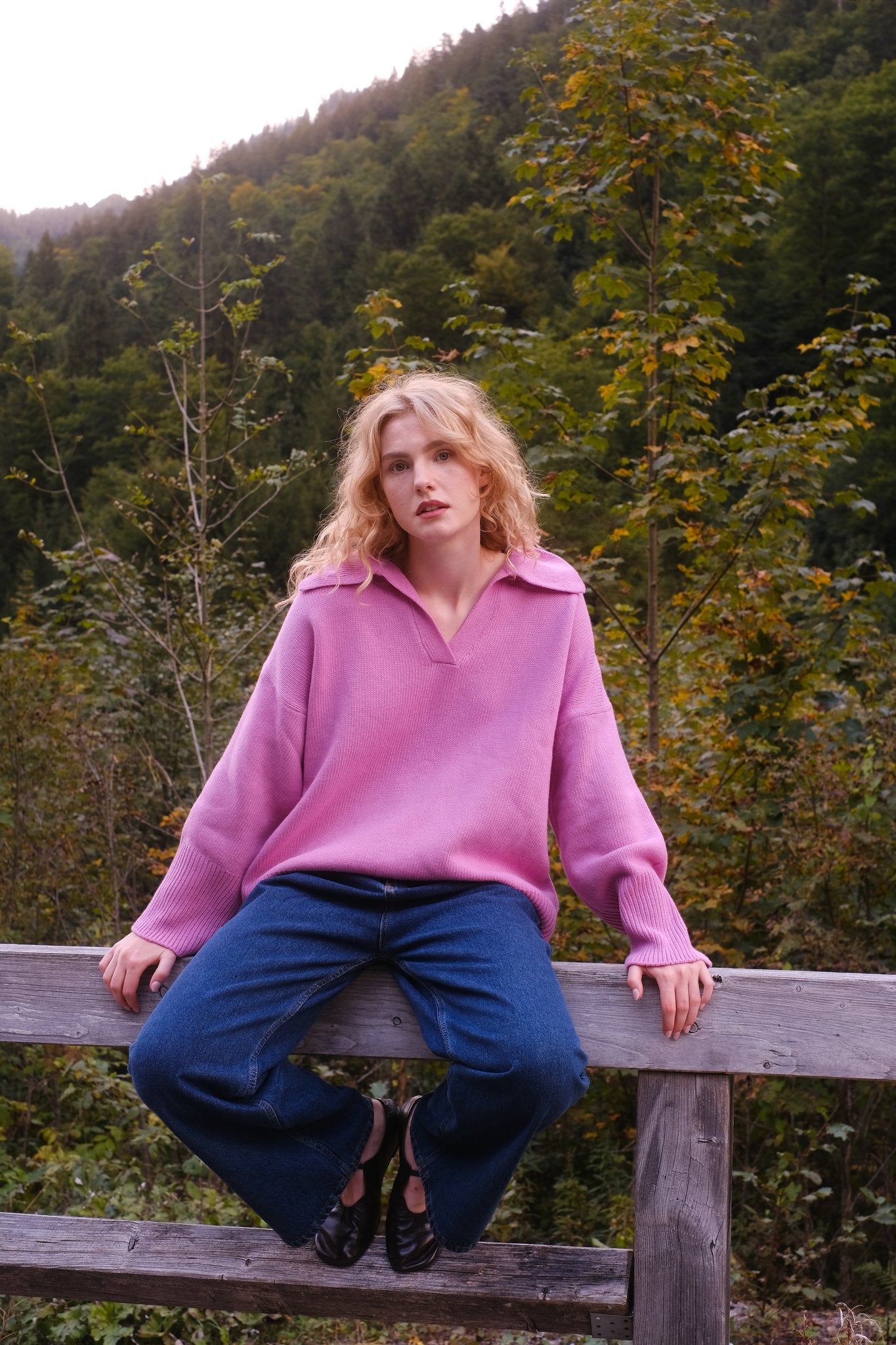 Pink Rhapsody Sweater – Amie Knitting